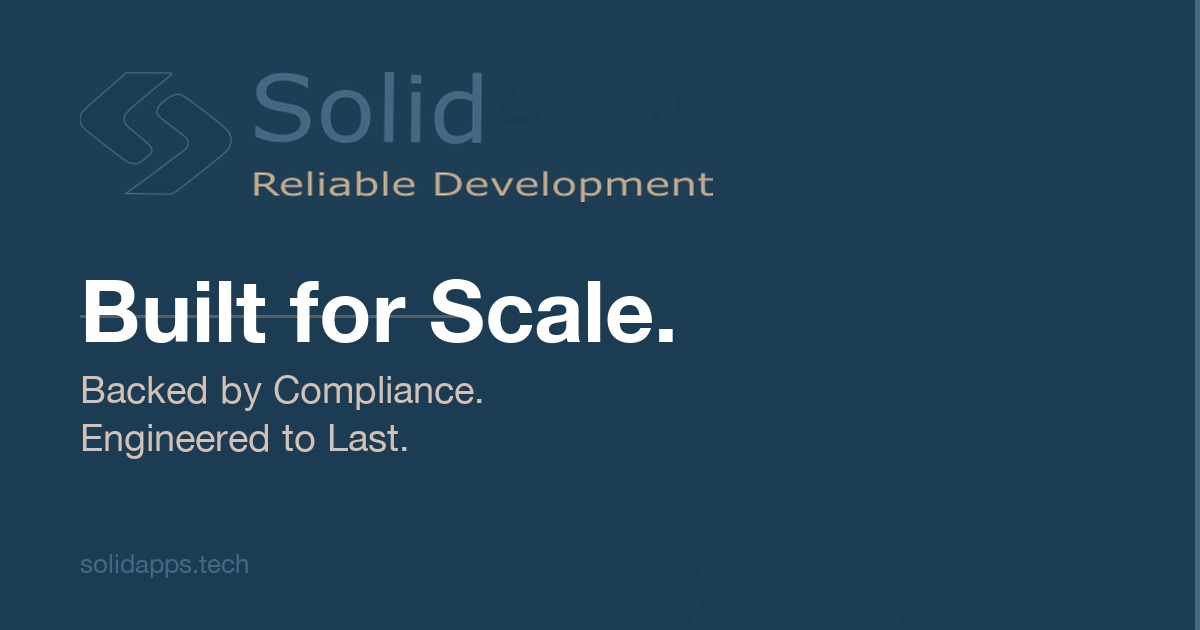 Solid Apps - Enterprise App Scaling & Development